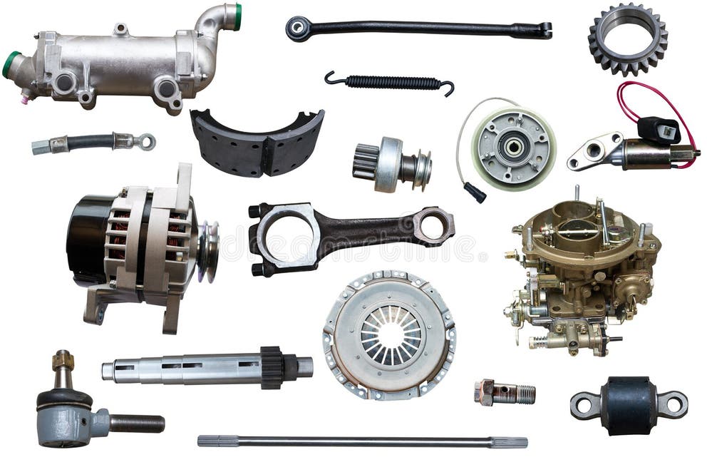 Automobile Automatica Dei Pezzi Di Ricambio Sopra Fotografia Stock ...