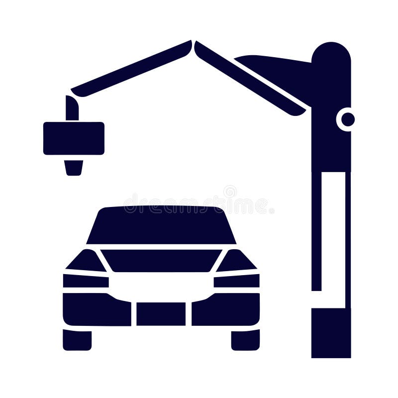Automobile, Car Wash, Automobile Shower, Car Wash Service Icon Stock Vector - Illustration of ...