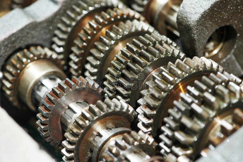 Detail of old rusty gears stock image. Image of mechanism - 16826325
