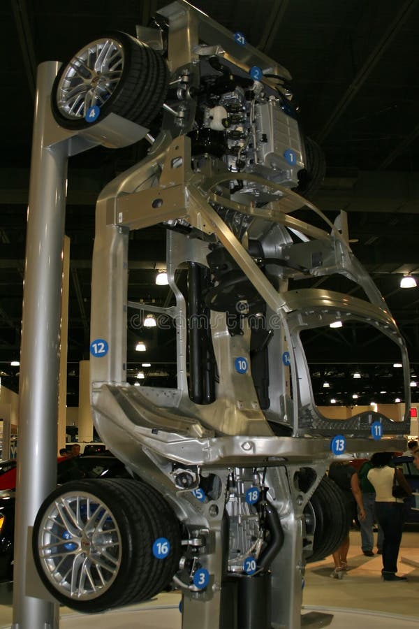 Automobile Frame stock image. Image of steel, frame, chrome - 4752855