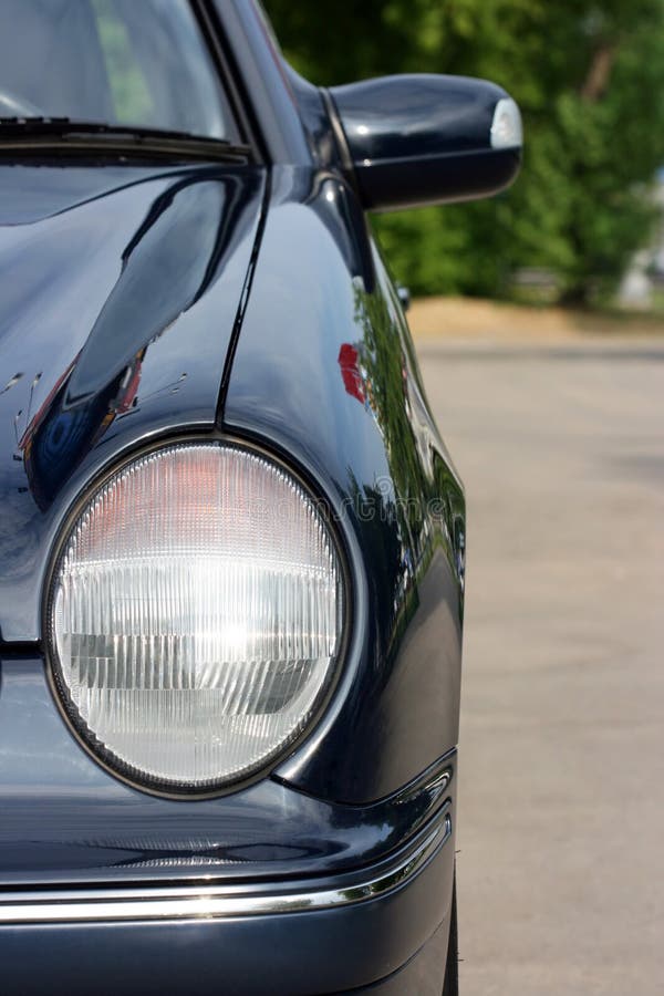 Automobile headlight stock image. Image of road, sales - 2626989