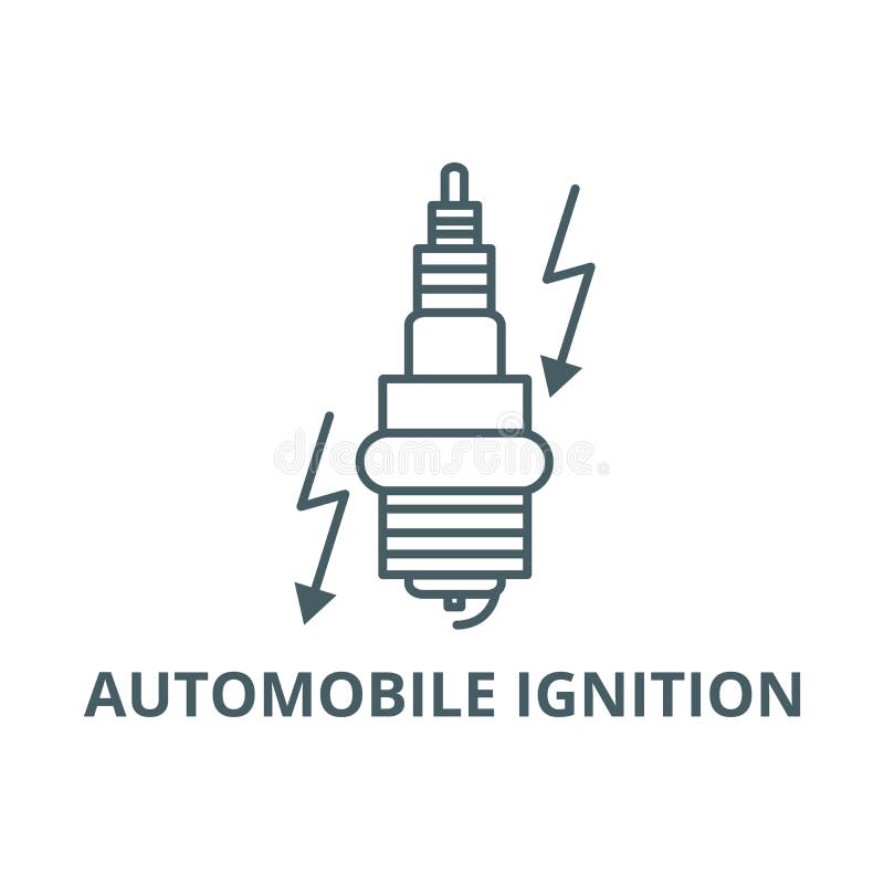 Starter Line Icon Concept. Starter Flat Vector Symbol, Sign, Outline ...