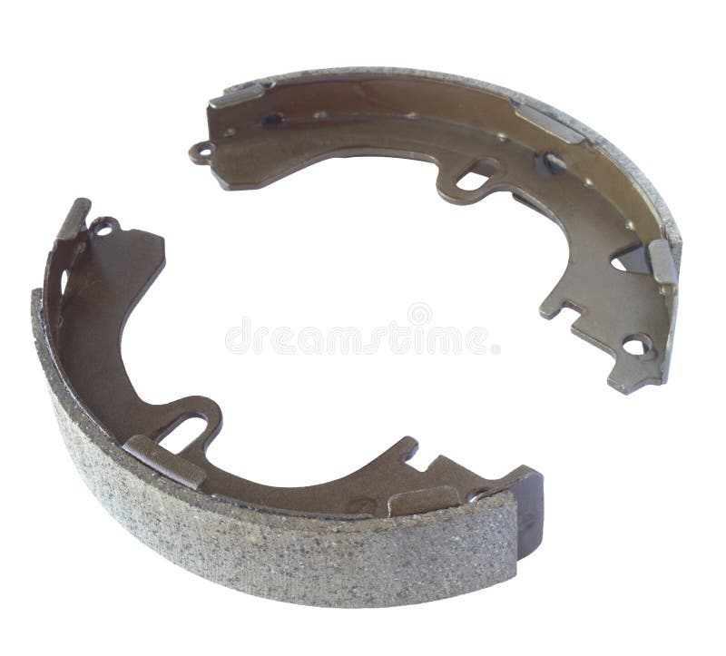 Automobile Internal Brake Shoes Stock Image - Image of fitment, brakes ...