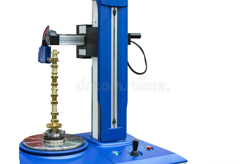 Automobile Part during Setup on Rotate Chuck of High Technology ...