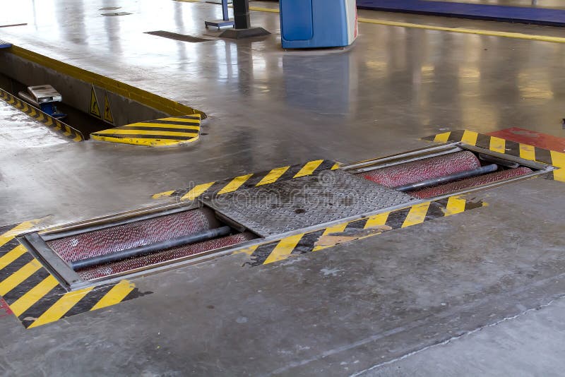 Automobile Performance Test System Stock Photo - Image of maintenance ...