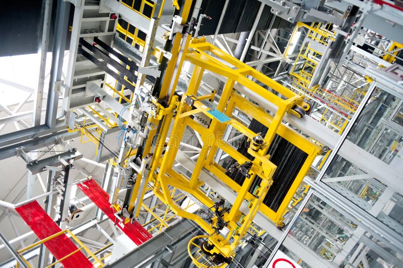 The Sedan Assembly Shop Production Line Stock Photo - Image of cars ...