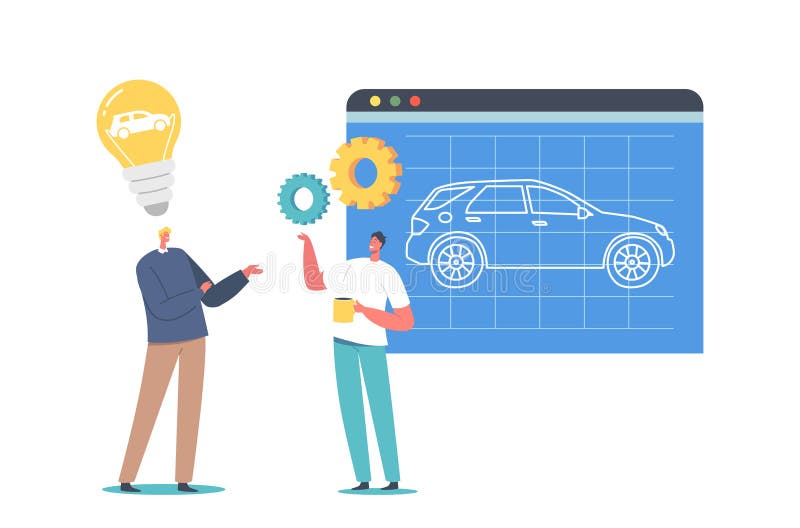 Automobile Engineers Stock Illustrations – 102 Automobile Engineers ...