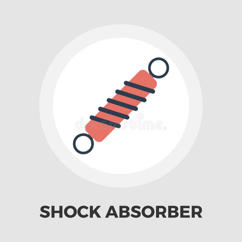 Automobile Shock Absorber Logo Simple Drawing Warning Symbol Design ...