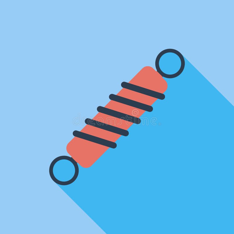 Automobile Shock Absorber Logo Simple Drawing Warning Symbol Design ...