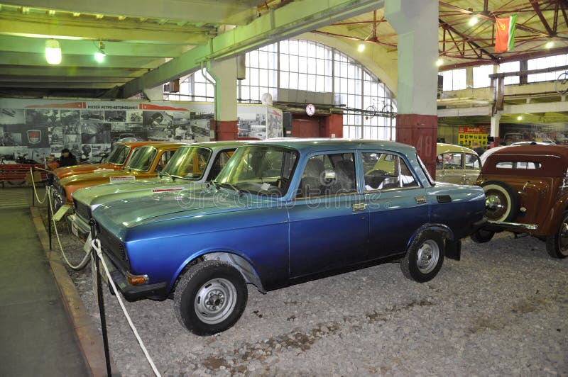 Automobile Sovietica Moskvich 2140 Immagine Stock Editoriale - Immagine ...