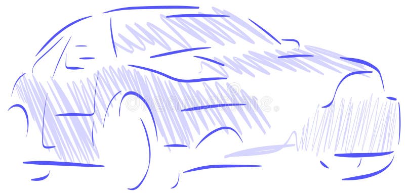 Automobile Stilizzata Illustrazioni, Vettoriali E Clipart Stock ...