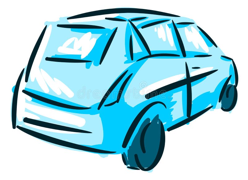 Automobile Stilizzata Illustrazioni, Vettoriali E Clipart Stock ...