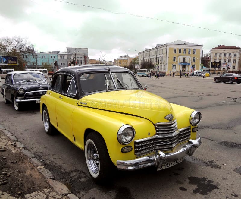Automobile ZIL, Automobili Russe Immagine Stock Editoriale - Immagine ...
