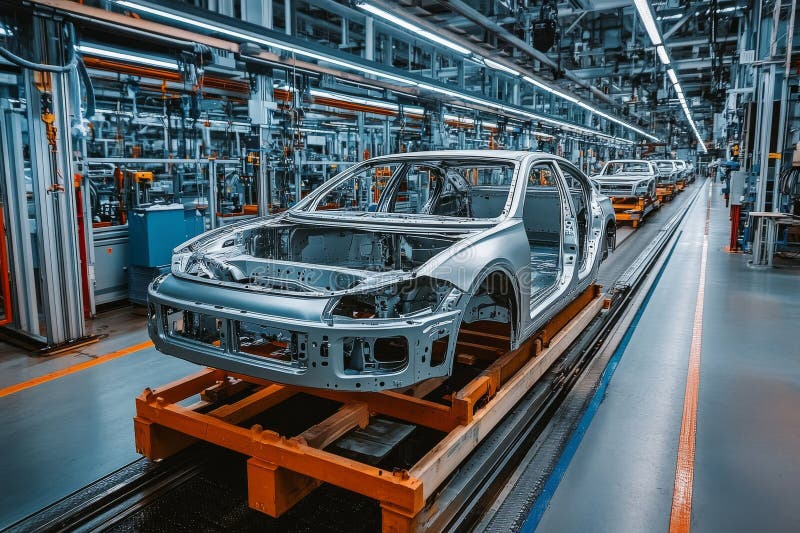 The Automotive Assembly Line Showcases Precision Engineering ...