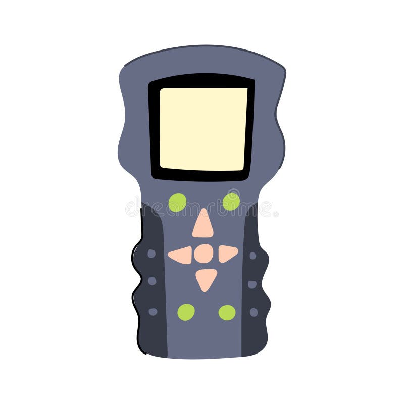 Automotive Car Diagnostic Scanner Cartoon Vector Illustration Stock ...