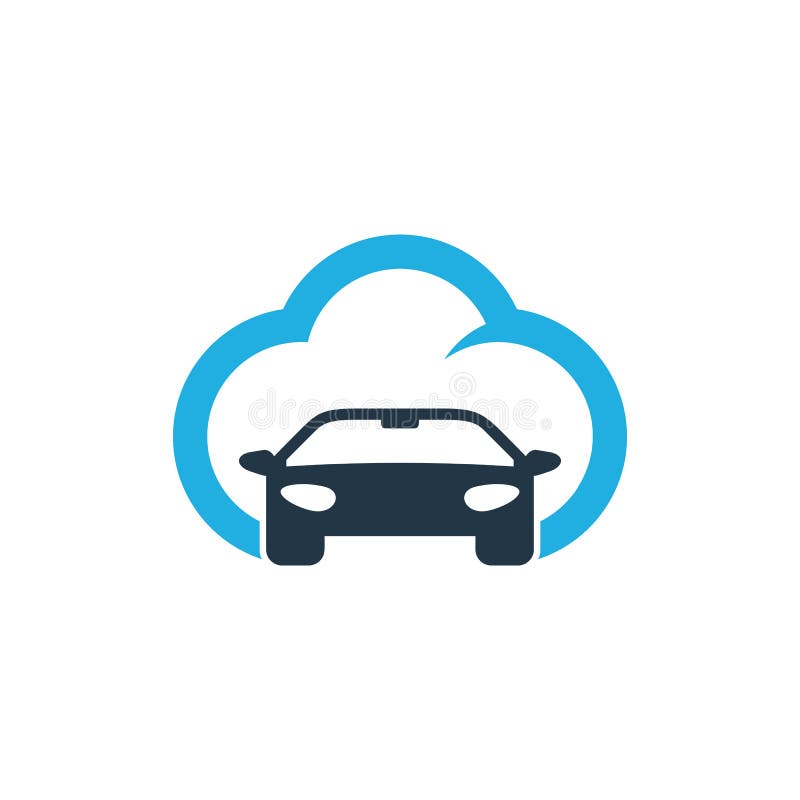 Automotive Cloud Logo Icon Design Stock Vector - Illustration of ...