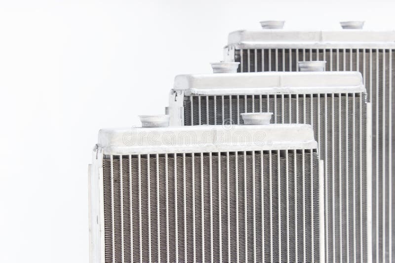 Texture of the New Engine Cooling Radiators Stock Photo - Image of ...