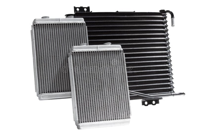 Automotive Cooling Radiators. Stock Image - Image of radiator, firing ...