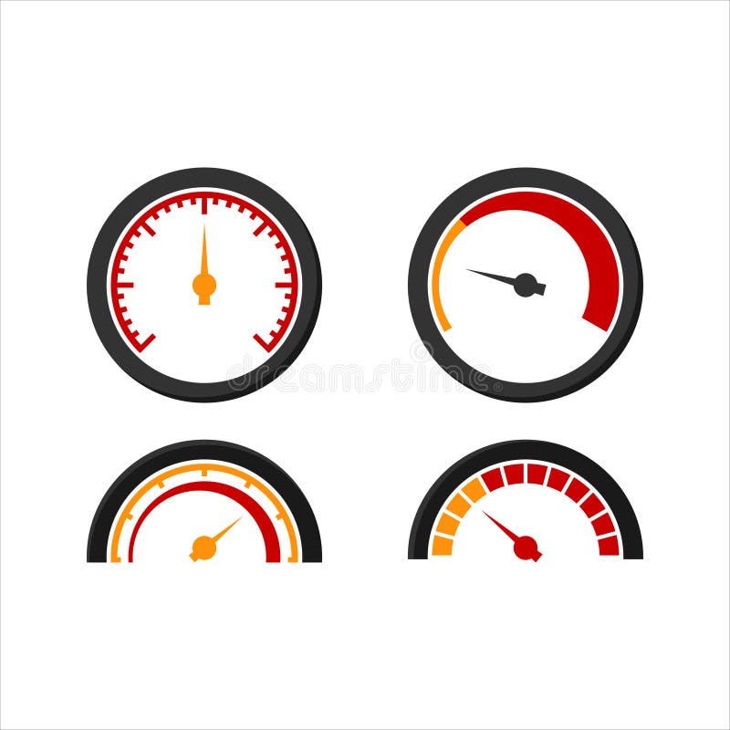 Automotive Element Vector Design Collection Stock Vector - Illustration ...