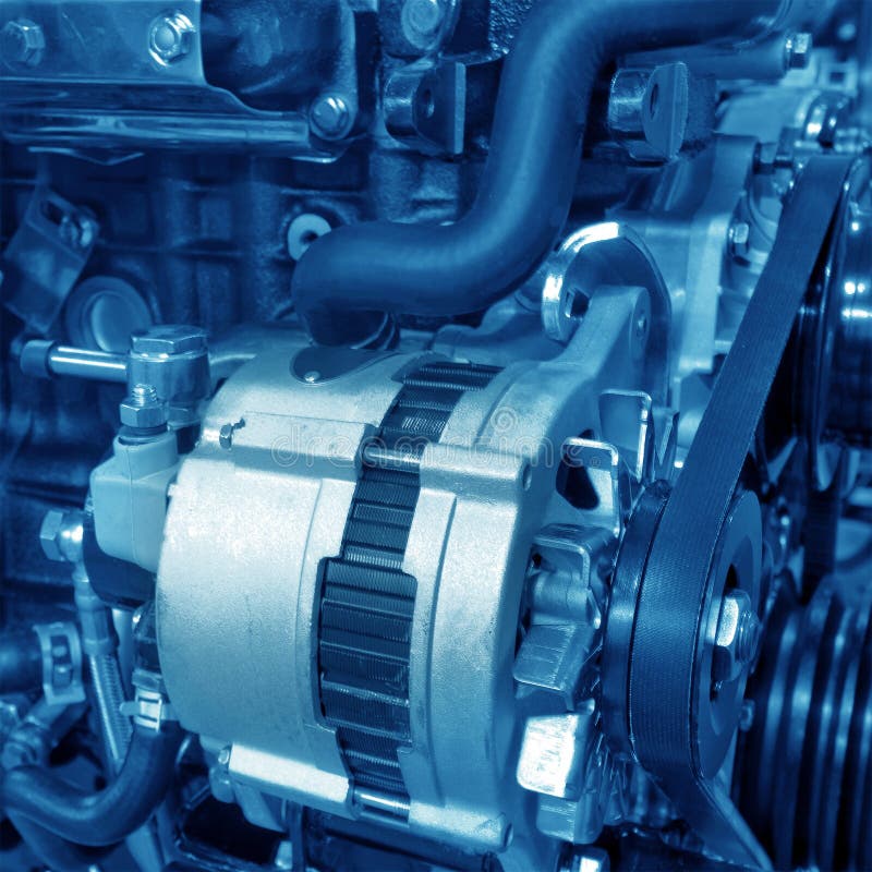 Car engine. stock image. Image of machine, contemporary - 23505363