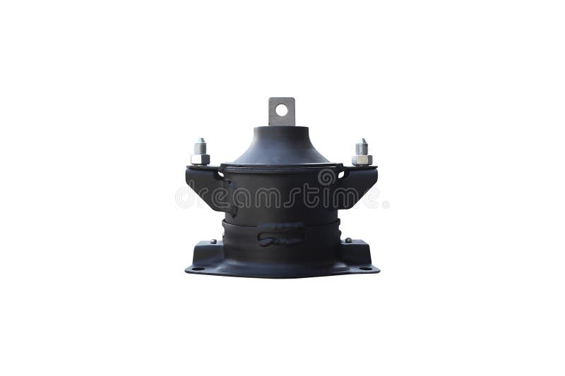 Automotive Engine Mount , Rubber Engine Mount Isolated on White ...
