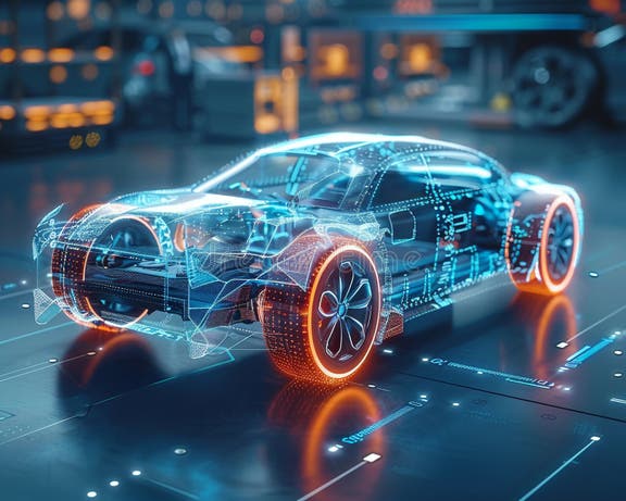 Automotive Engineer Revolutionizes EV Design with AI Technology Stock ...