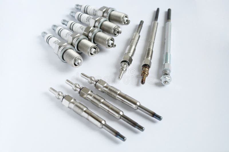 Automotive ignition plugs stock image. Image of ignition - 23185739