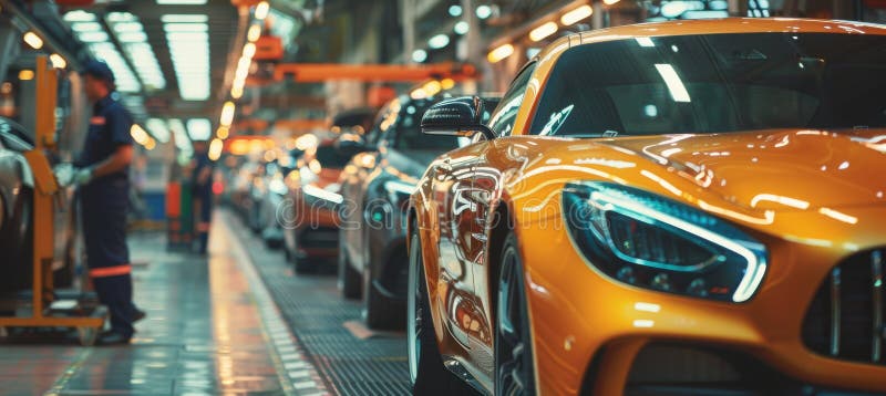 Automotive Quality Control in Modern Factory with Advanced Technology ...