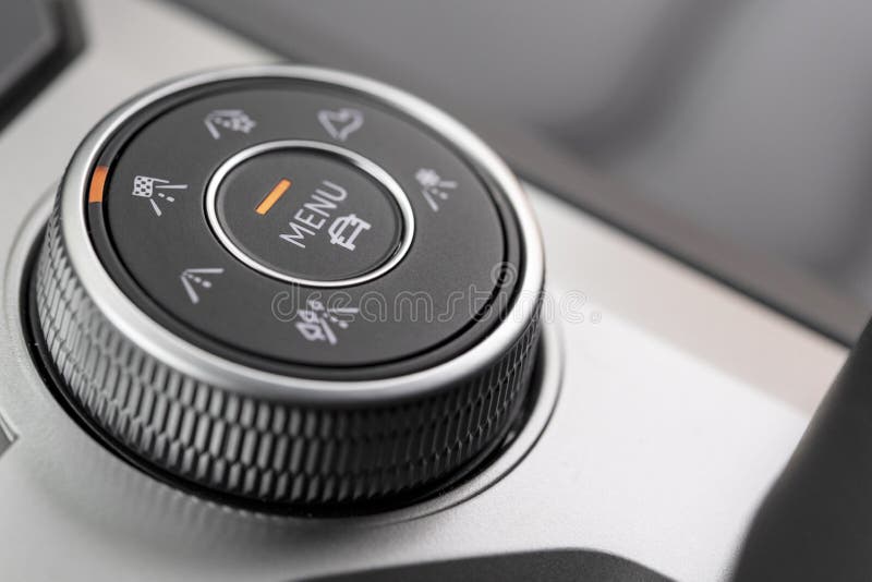Automotive Terrain Selector for an SUV Stock Photo - Image of detail ...