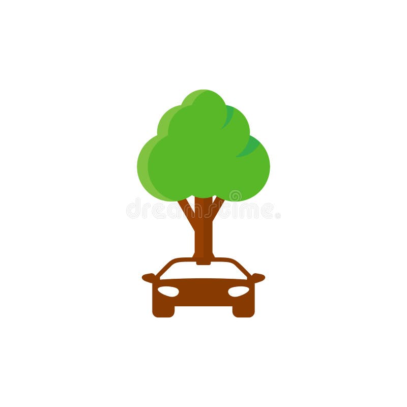 Automotive Tree Logo Icon Design Stock Vector - Illustration of graphic ...