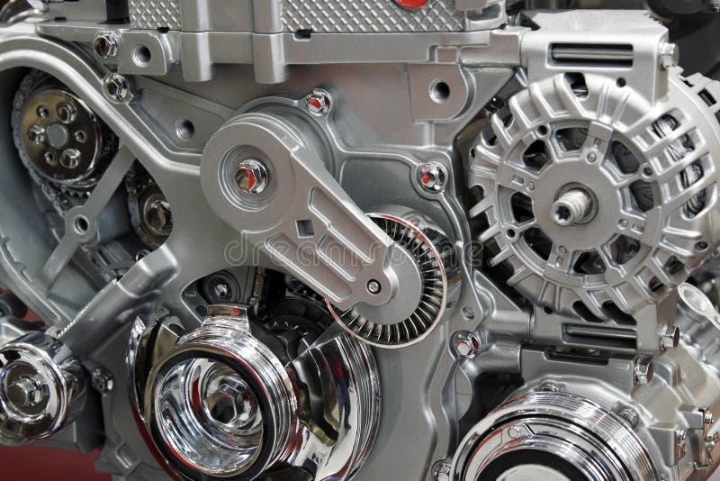 Automotor. stockbild. Bild von elektrisch, maschinerie - 4976161
