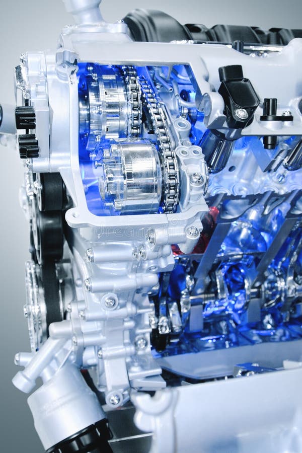 Automotor stockbild. Bild von reparatur, benzin, intern - 8232047