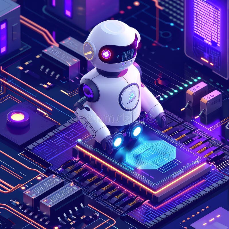 Autonomous AI Robot in a High-Tech Network Operations Center: an ...