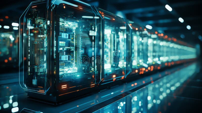 Autonomous Assembly of Artificial Intelligence Servers in a Futuristic ...