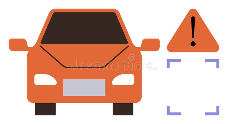 Autonomous Car System Detecting Hazard with Warning Sign and Focus ...