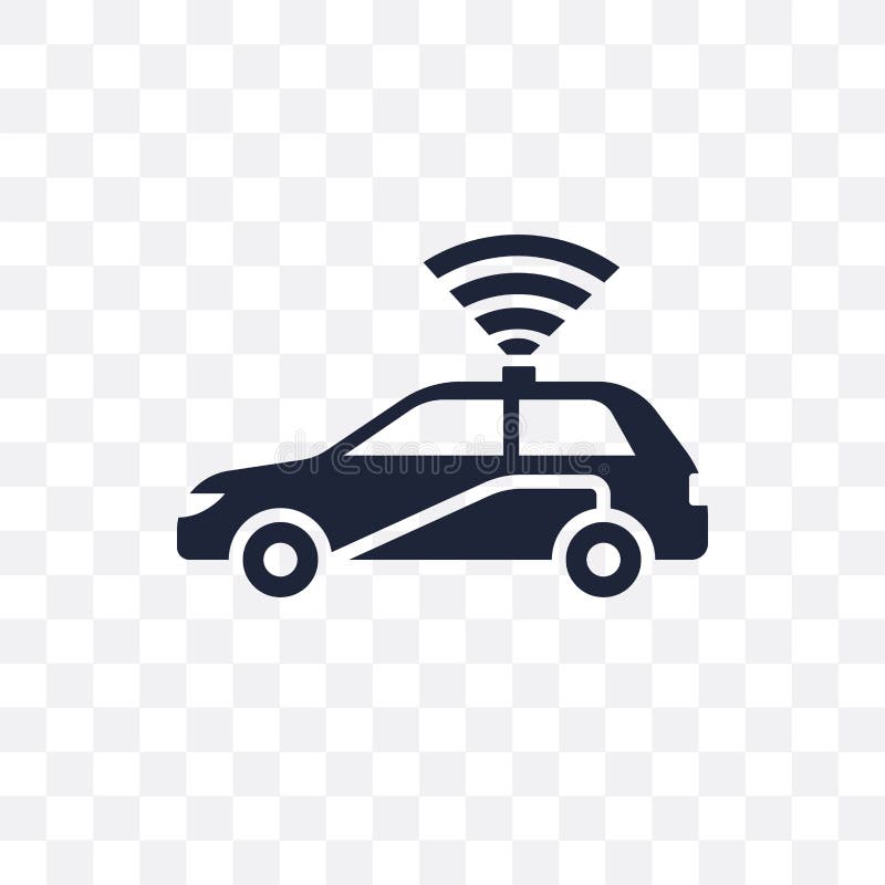 Autonomous Car Transparent Icon. Autonomous Car Symbol Design Fr Stock ...