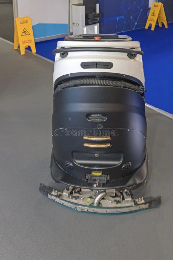 Autonomous Cleaning Robot stock image. Image of service - 366090375