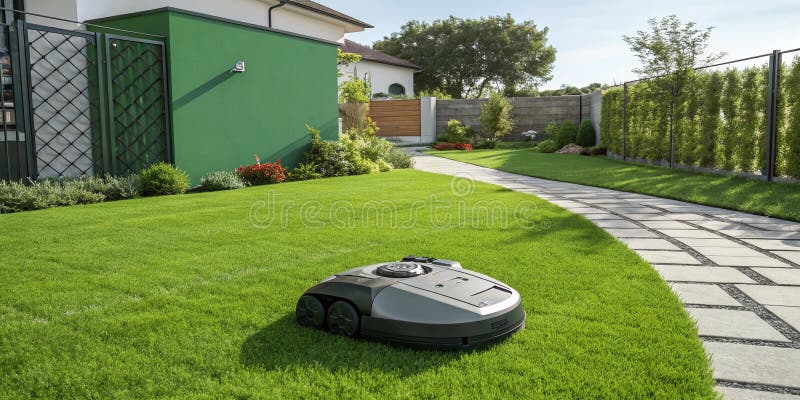 Autonomous Cleaning Robot a 3D Rendered Showcase of Advanced Vacuum ...