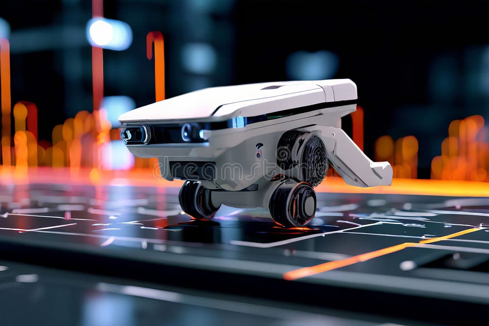 Autonomous Close Up Tracking Systems Automatically Tracking Movi Stock ...