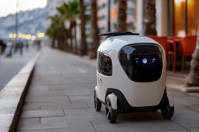Autonomous Courier: Small Delivery Robot on Wheels , Advanced ...