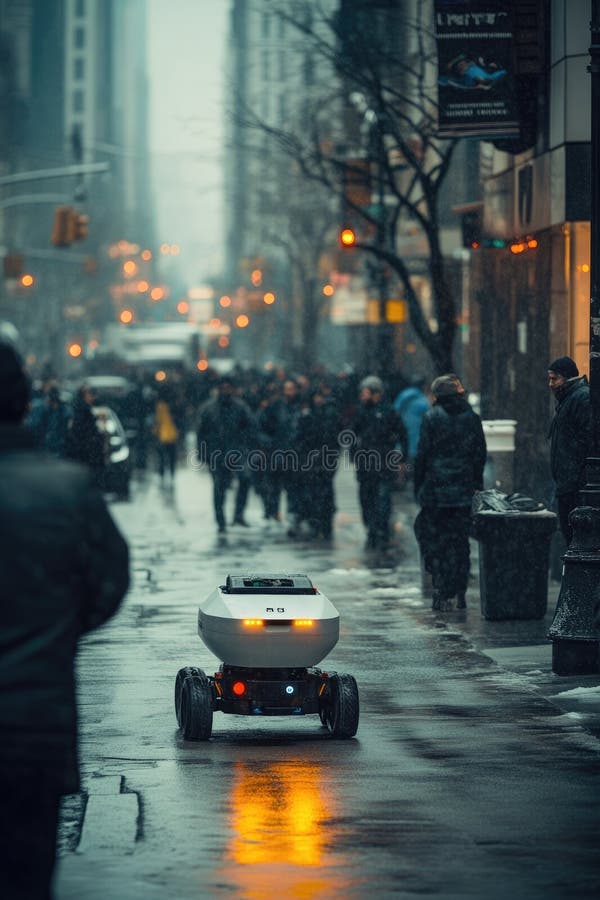 Autonomous Courier: Small Delivery Robot on Wheels , Advanced ...