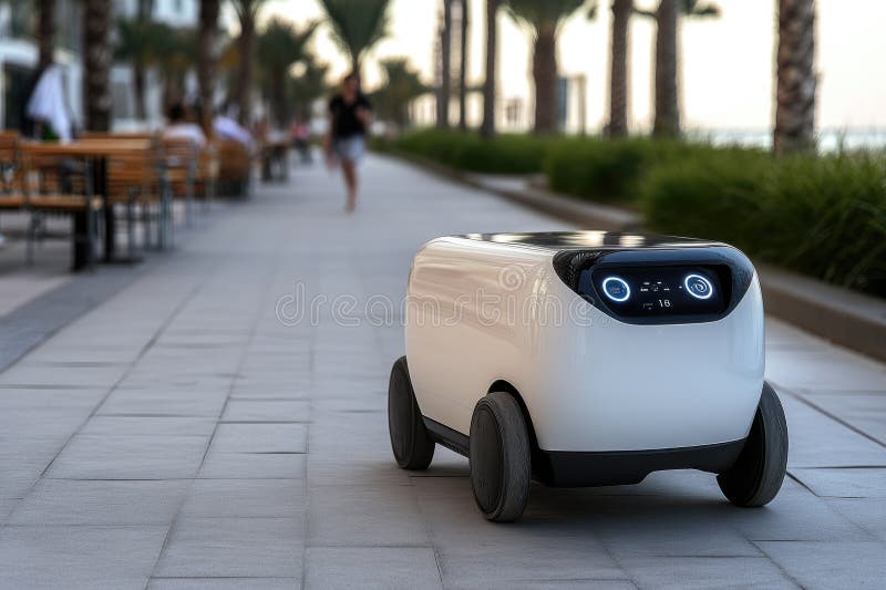 Autonomous Courier: Small Delivery Robot on Wheels , Advanced ...