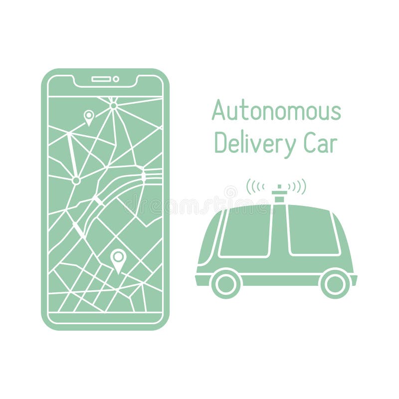 Autonomous Driving Map Stock Illustrations – 232 Autonomous Driving Map ...