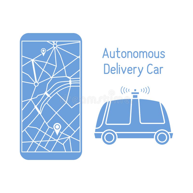 Autonomous Driving Map Stock Illustrations – 232 Autonomous Driving Map ...