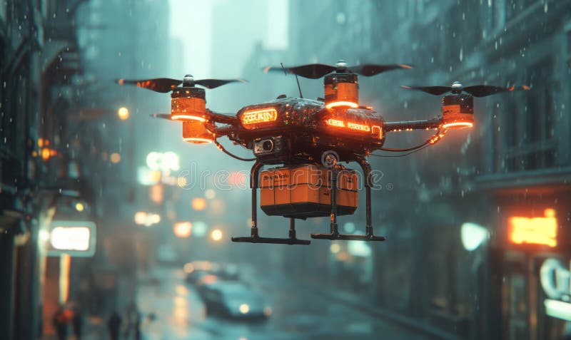 Autonomous Drone Delivering Packages in an Urban Environment, Tech ...