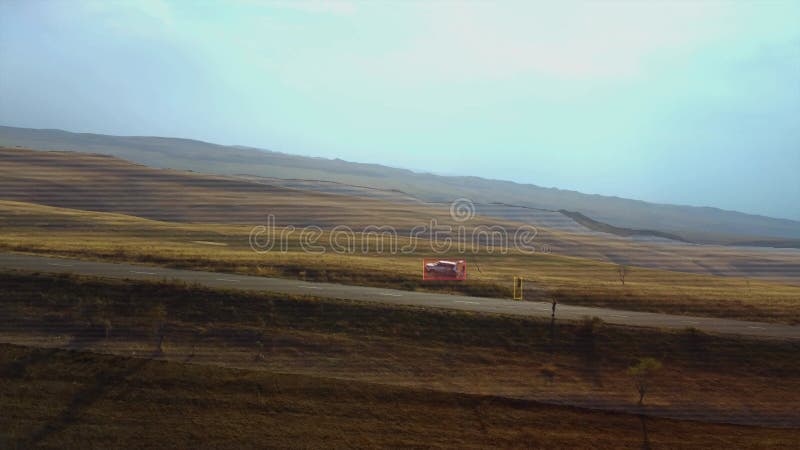 AI Drone Patrols Border Using Object Recognition Stock Footage - Video ...