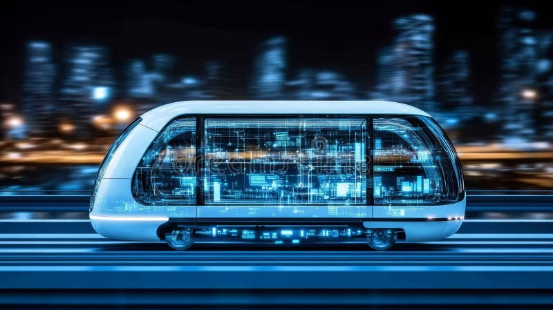 Autonomous Electric Bus with Digital Network Connectivity, Smart City ...