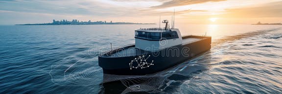 Autonomous Ferry, Digital Connectivity, and Smart Cityscape Advanced ...
