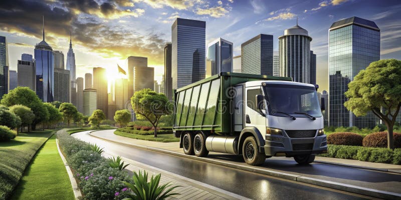 Autonomous Garbage Trucks Revolutionizing Waste Management with AI ...