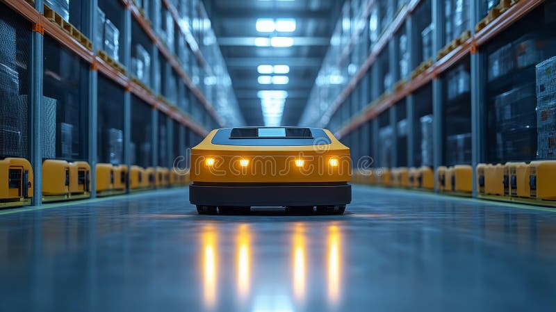 Autonomous Guided Vehicles Efficiently Navigating a Warehouse ...